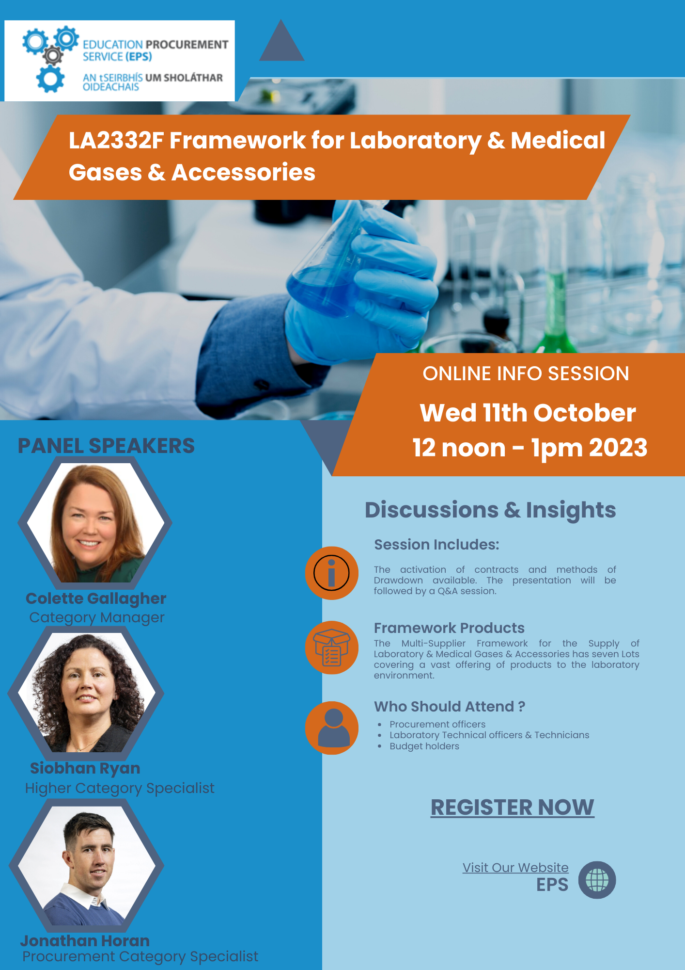 INFO SESSION - LA2332F Framework for Laboratory & Medical Gases ...